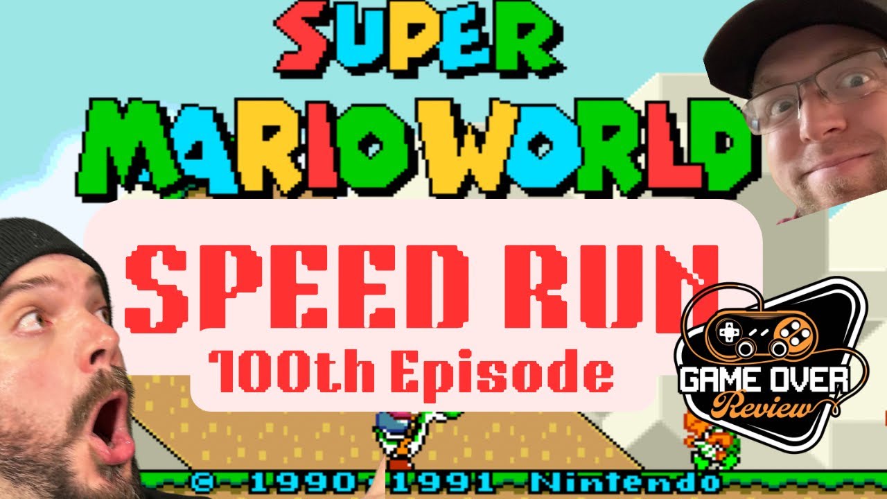 Super Mario World Speed Run - Lightning-Fast Gameplay - YouTube