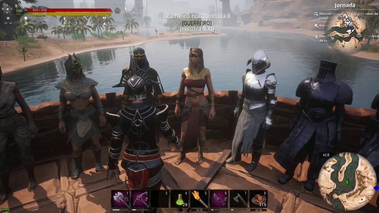 Conan exiles, fazendo as armaduras khari - YouTube