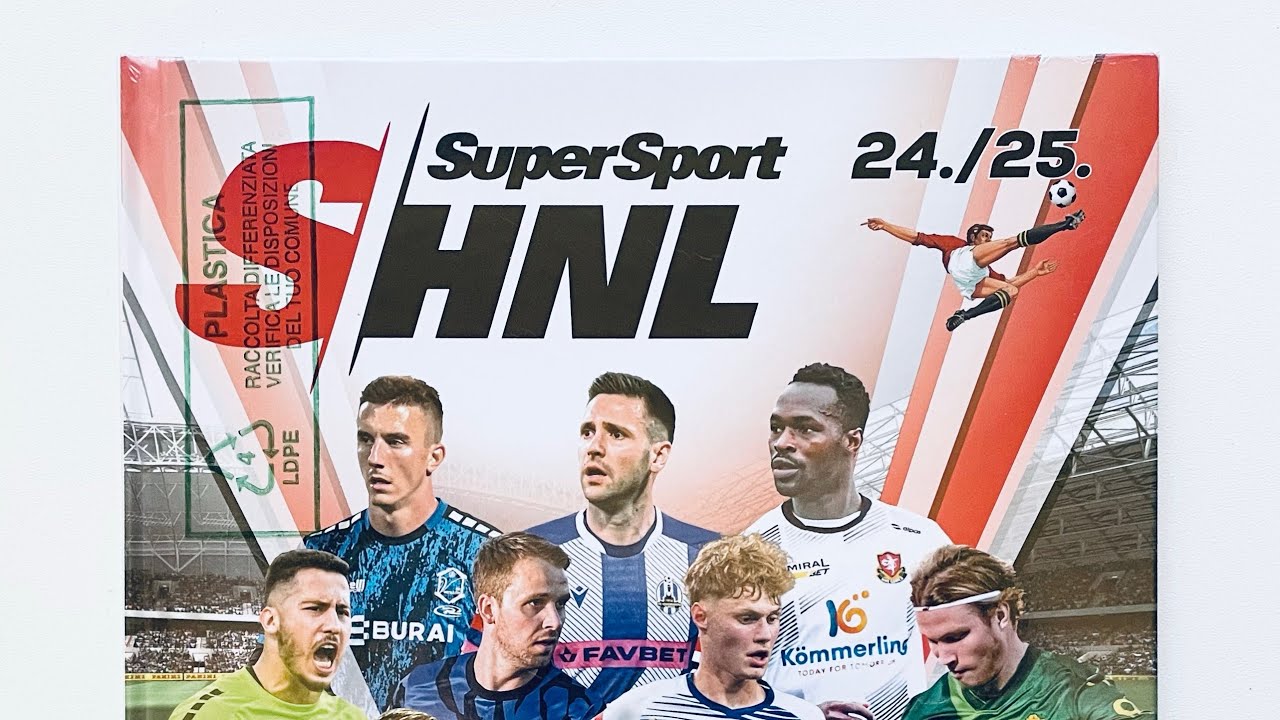HC HNL 2024./2025 - Hrvatska Nogometna Liga 24./25. HARDCOVER ALBUM ...