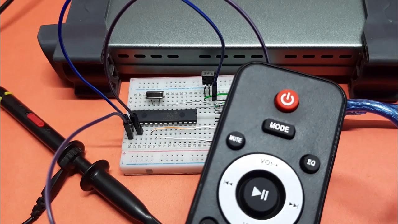 Build your own IR Signal Decoder using PIC Microcontroller | Understanding IR Remote Protocols ...