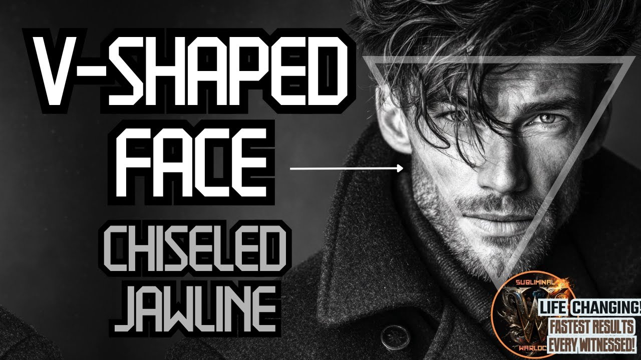V-Shaped Face + Chiseled Facial Aesthetics | Transform Your Face into a ...