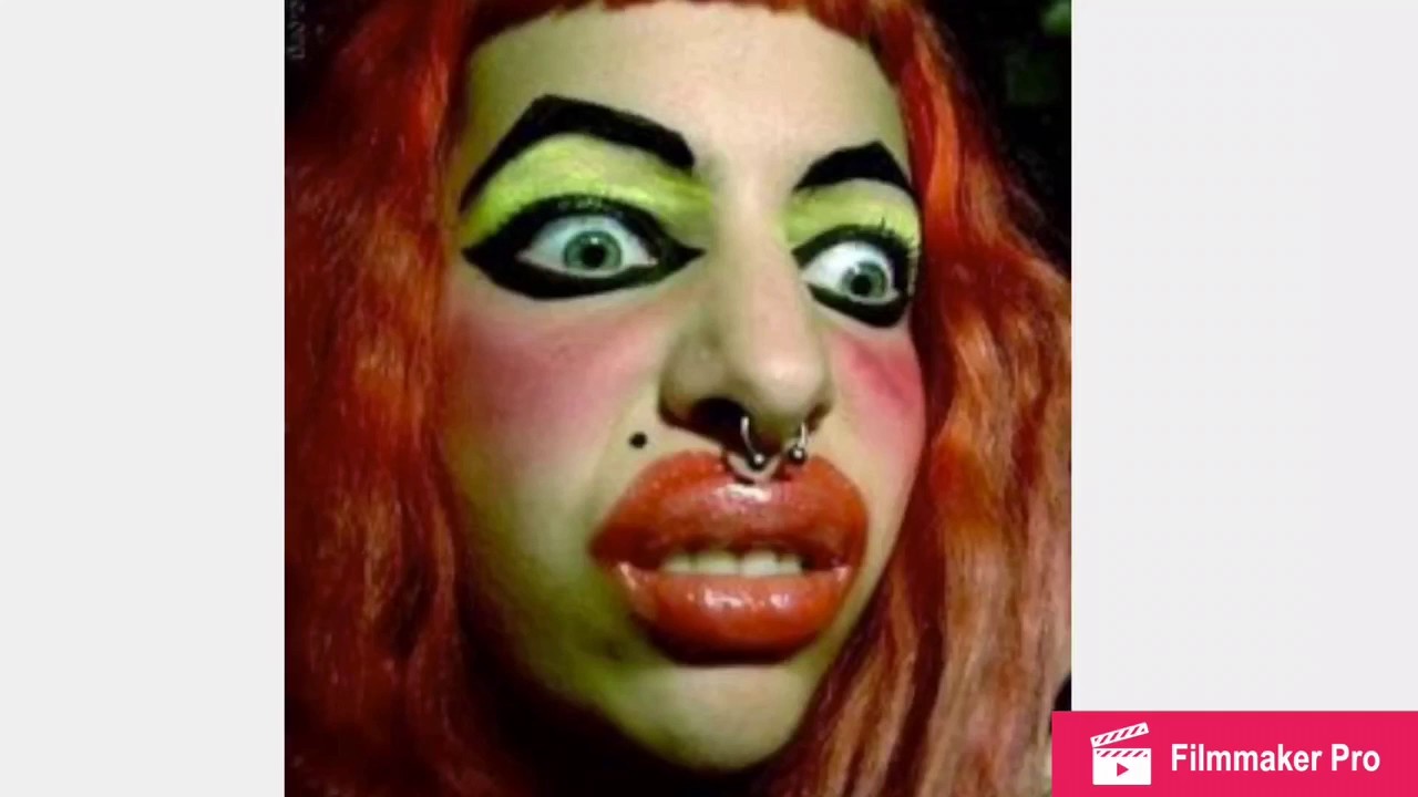 Funny makeup fails - YouTube