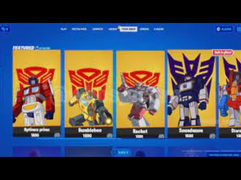 Transformers could be coming to fortnight - YouTube