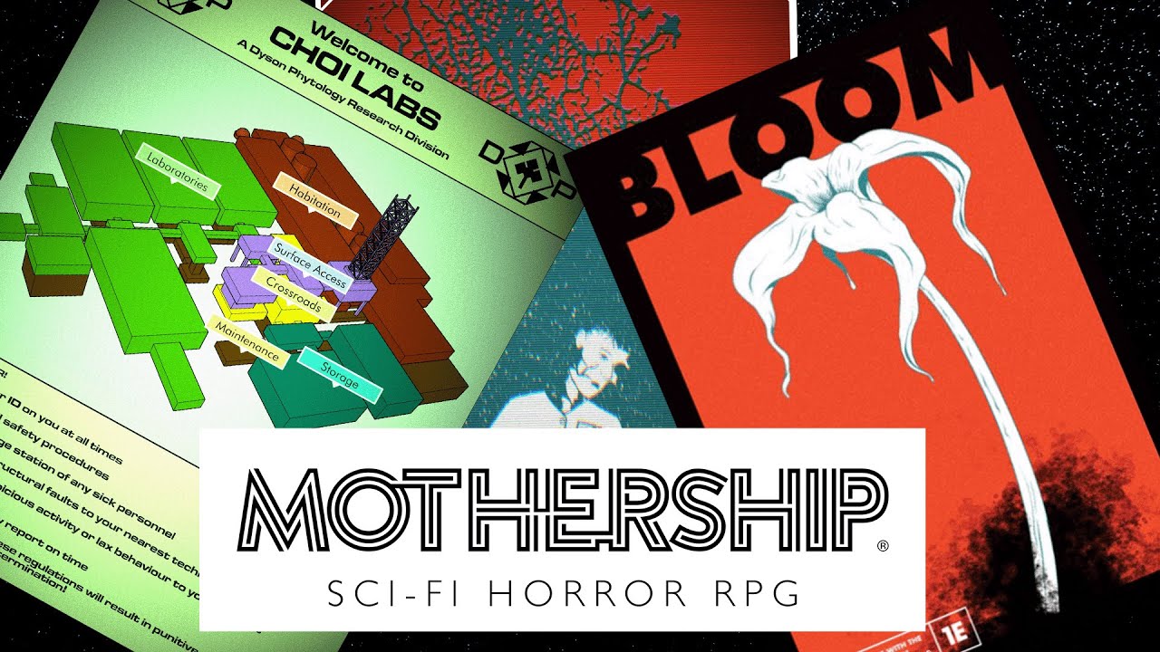 BLOOM Module review for the MOTHERSHIP RPG - YouTube