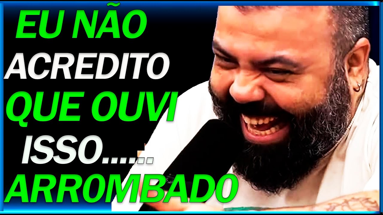 A MELHOR PIADA CONTADA NO FLOW, IGOR SE MlJA DE RIR COM FABIANO CAMBOTA E RODRIGO MARQUES FLOW ...