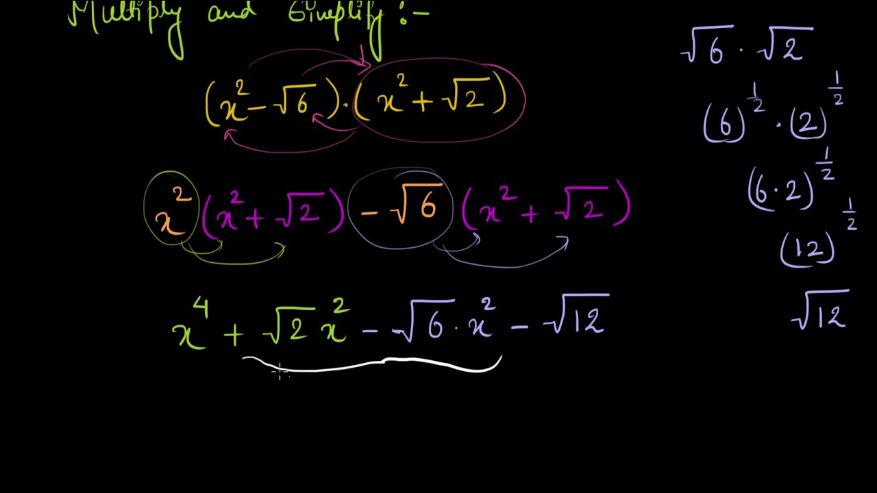 Multiplying Binomials With Radicals Old Hindi Class 8 India multiplying-binomials-with-radicals-old-hindi-class-8-india