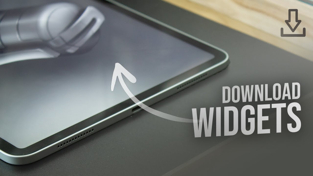 How to Download Widgets on iPad (tutorial) - YouTube