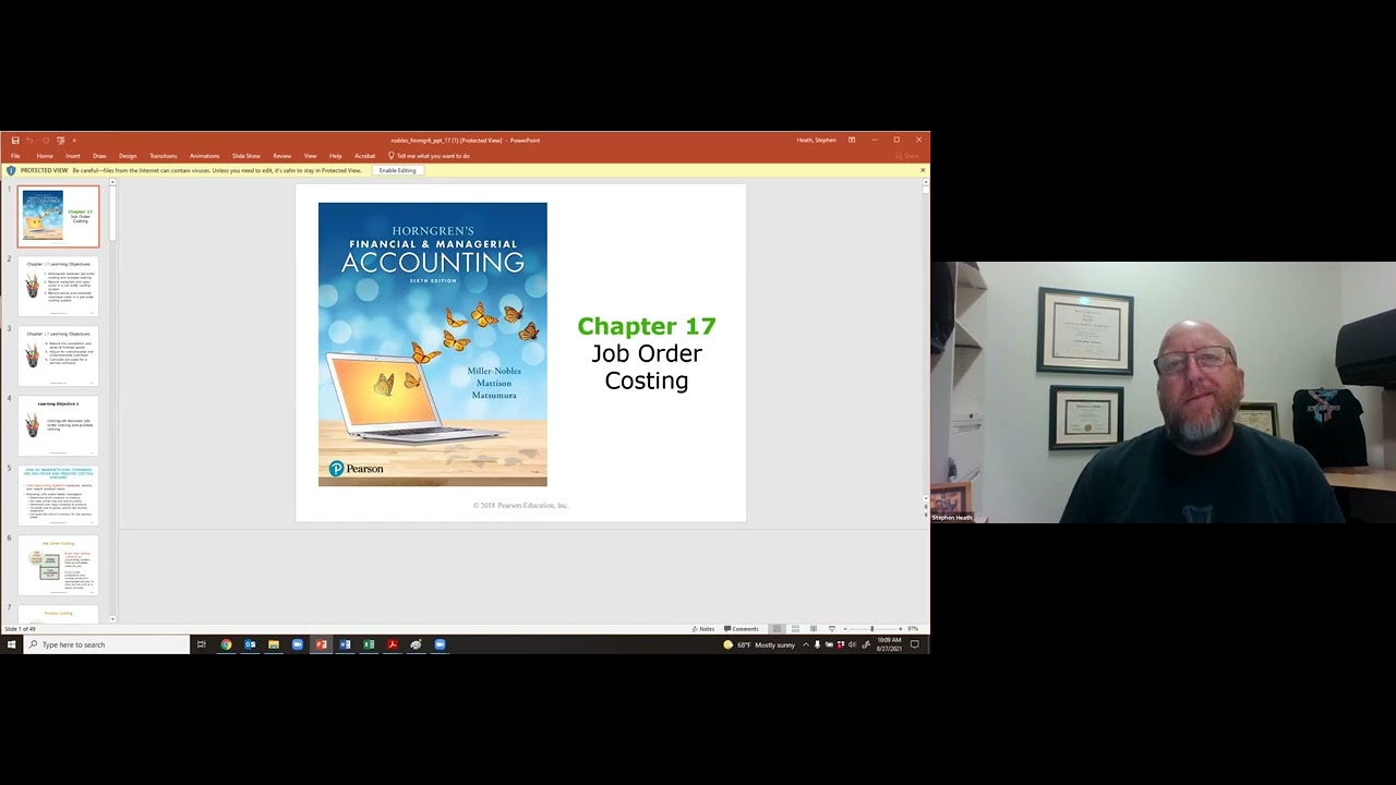 Managerial Accounting, Chapter 2 - YouTube