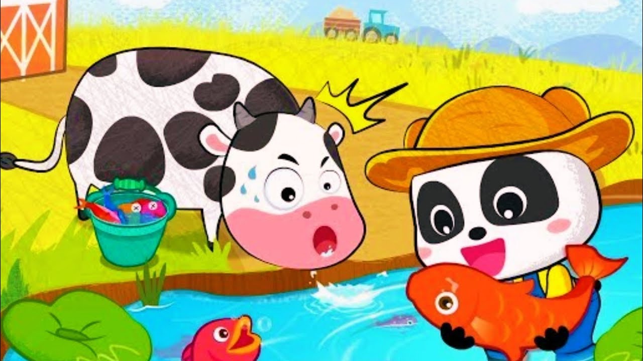 Baby Panda Farm - BabyBus Game Trailer - BabyBus Bahasa Indonesia - YouTube