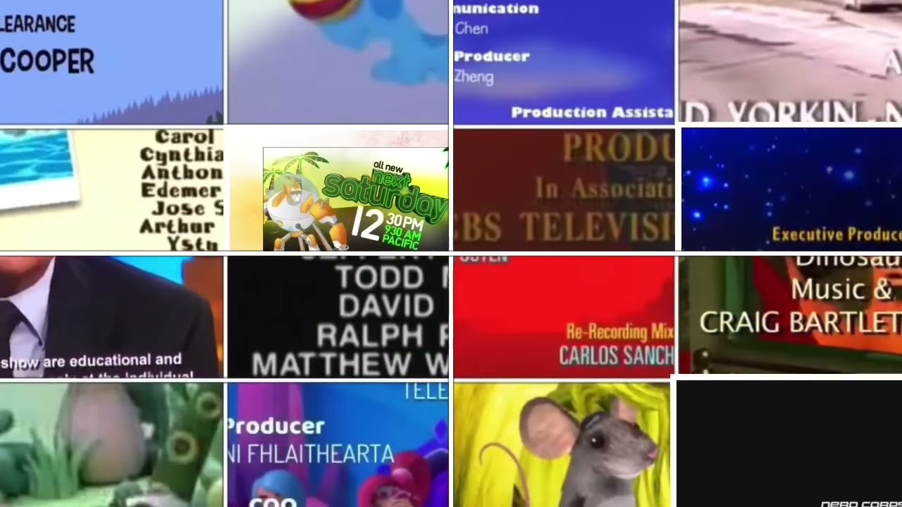 BC, CITC, DT, D.P, FH, GD, GDG, KB, LE, Maude, MS, NC, RR, SIU, TFRB ...