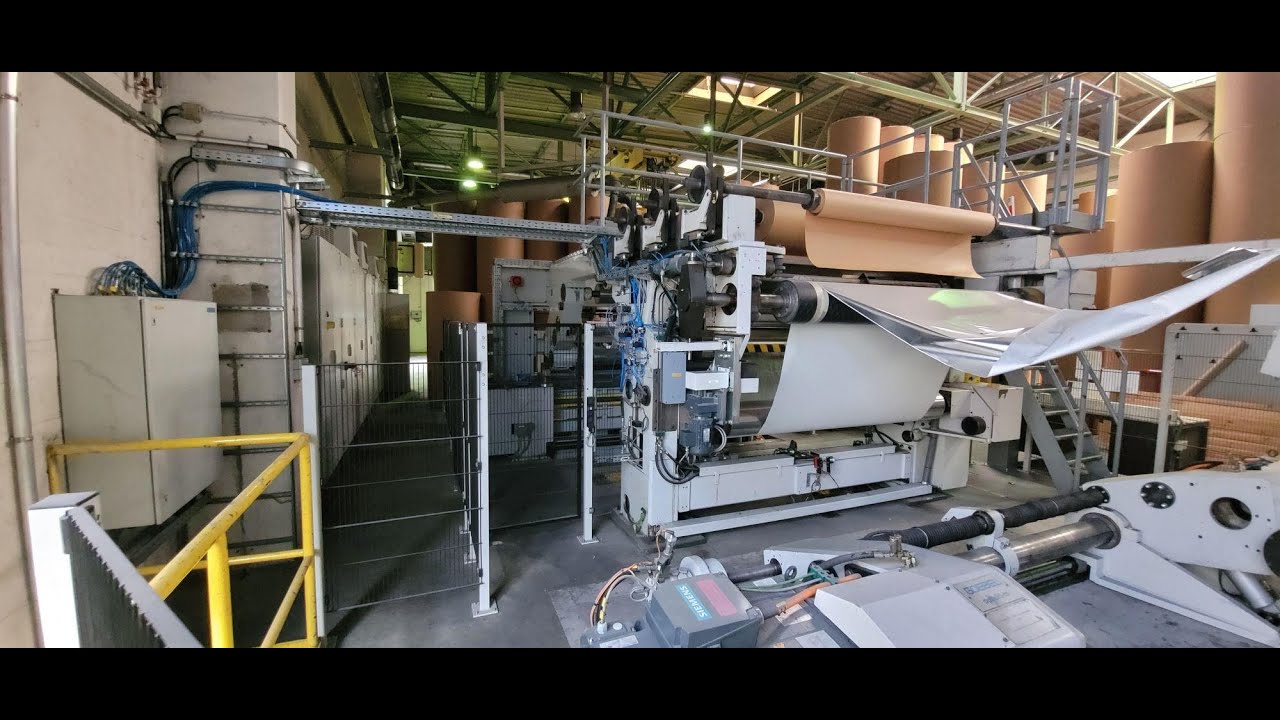 2.250 mm Metallized & packaging papers production complete line 100 TPD ...