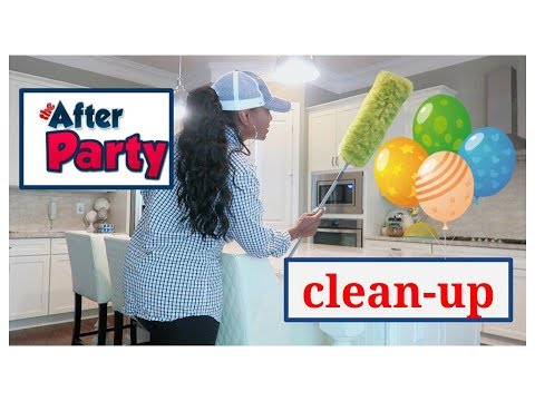 🎈SPEED CLEAN WITH ME🎈AFTER PARTY CLEAN UP‼️ - YouTube