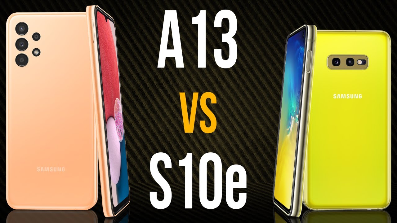 A13 vs S10e (Comparativo) - YouTube