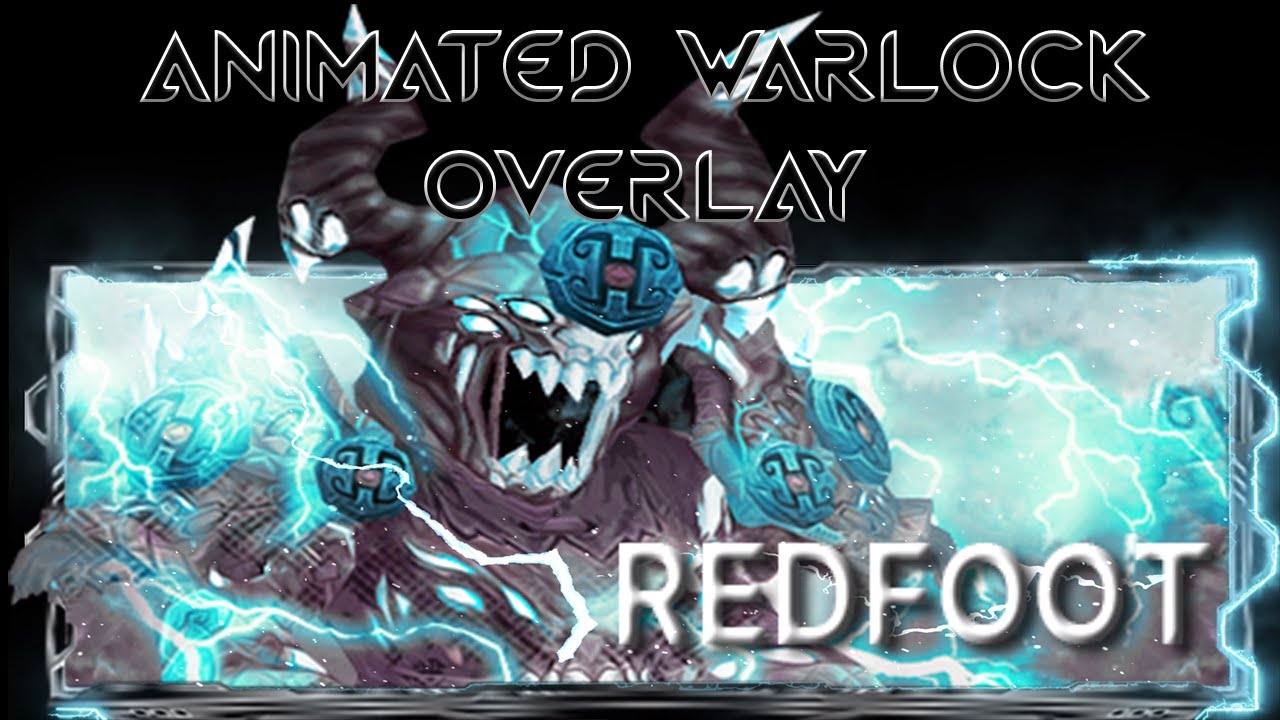 Animated Warlock Twitch Chat Overlay - Redfoot - YouTube