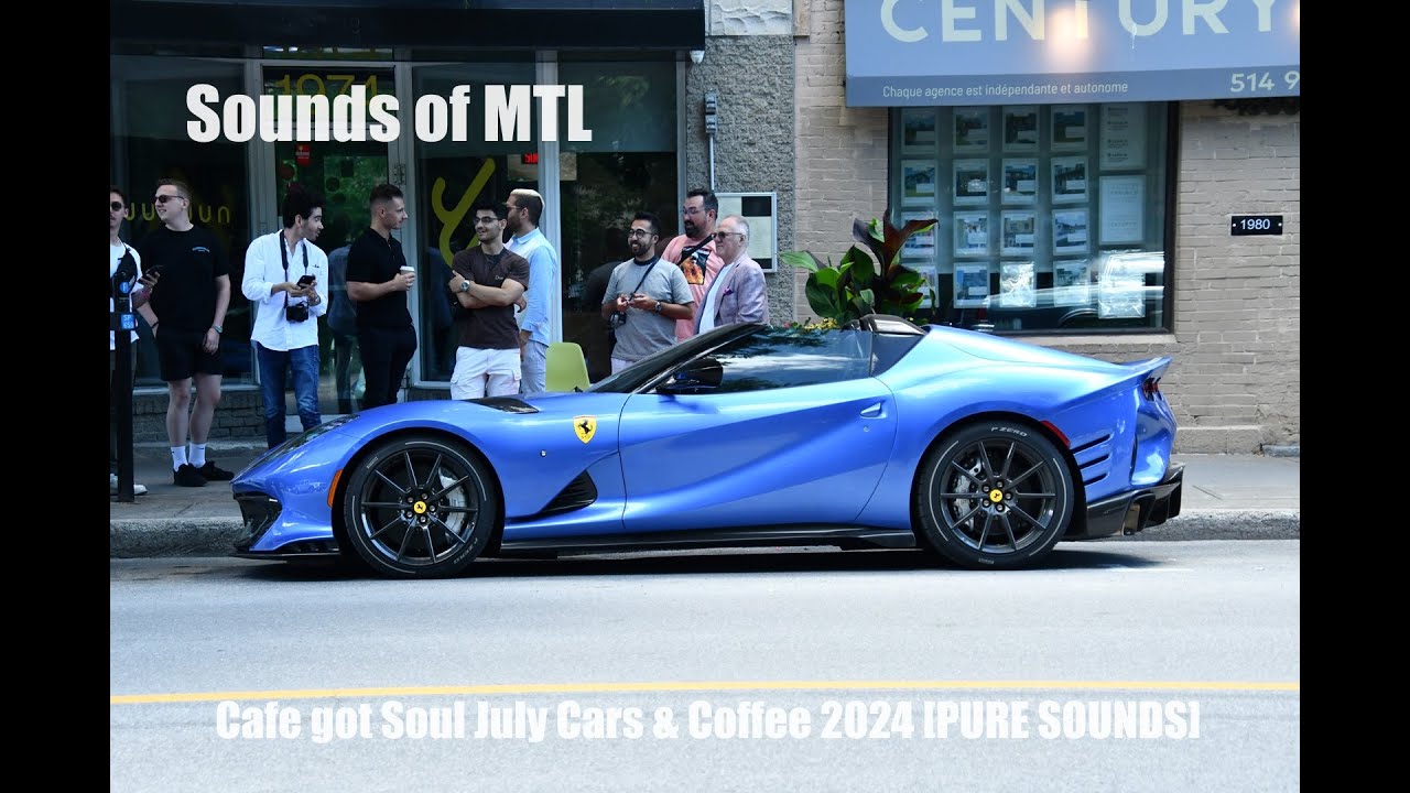 Cafe got Soul July Cars & Coffee 2024 [PURE SOUNDS] - YouTube