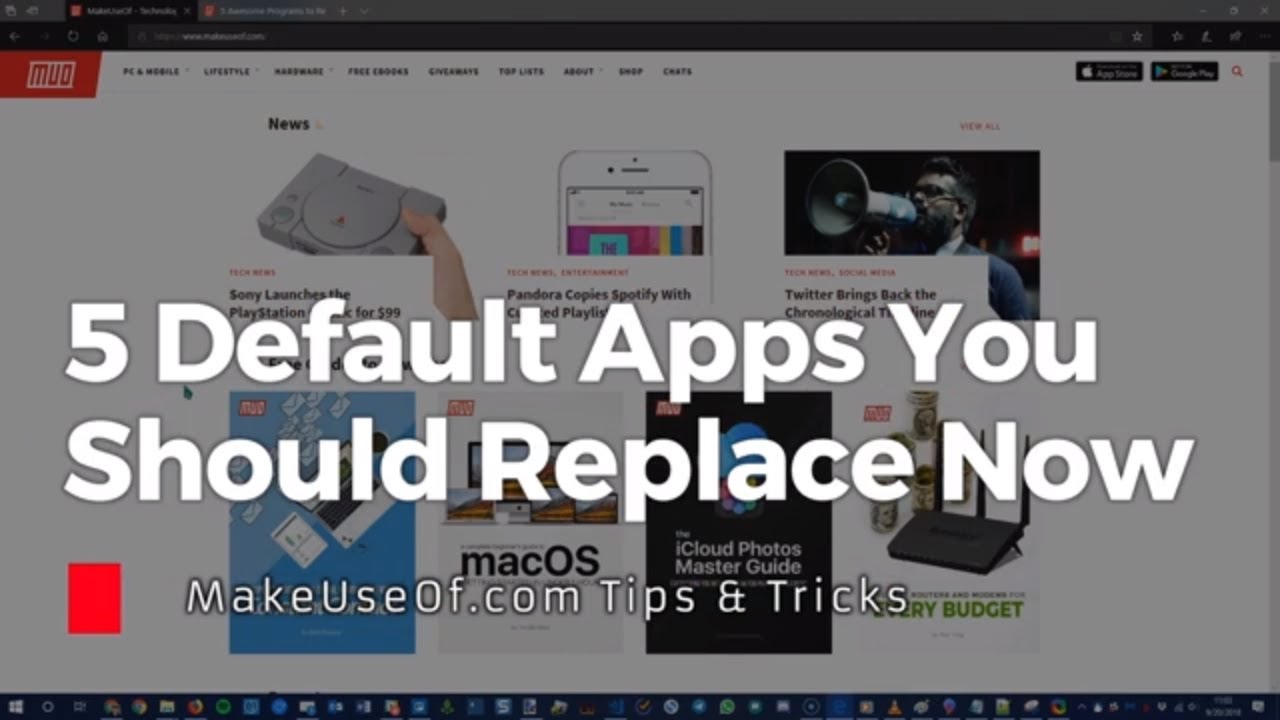 5 Default Windows Apps You Should Replace Now - YouTube