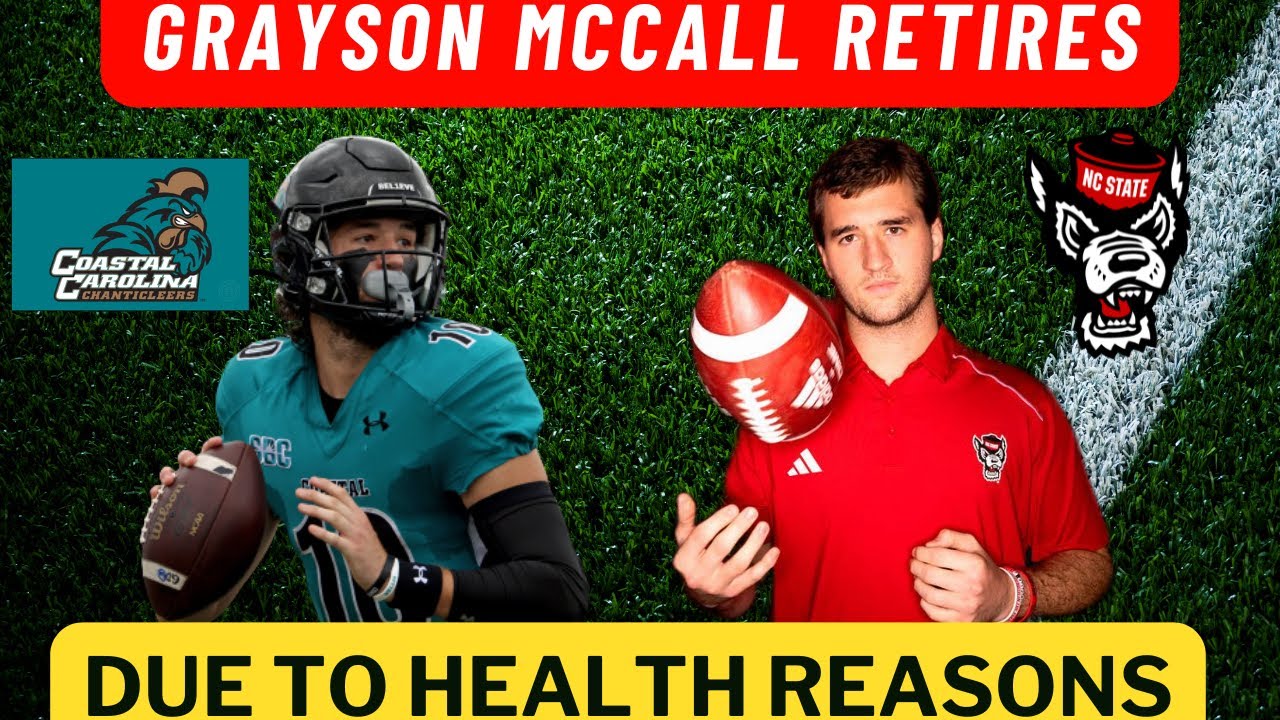 SAD NEWS, GRAYSON MCCALL RETIRES DUE TO INJURY - YouTube