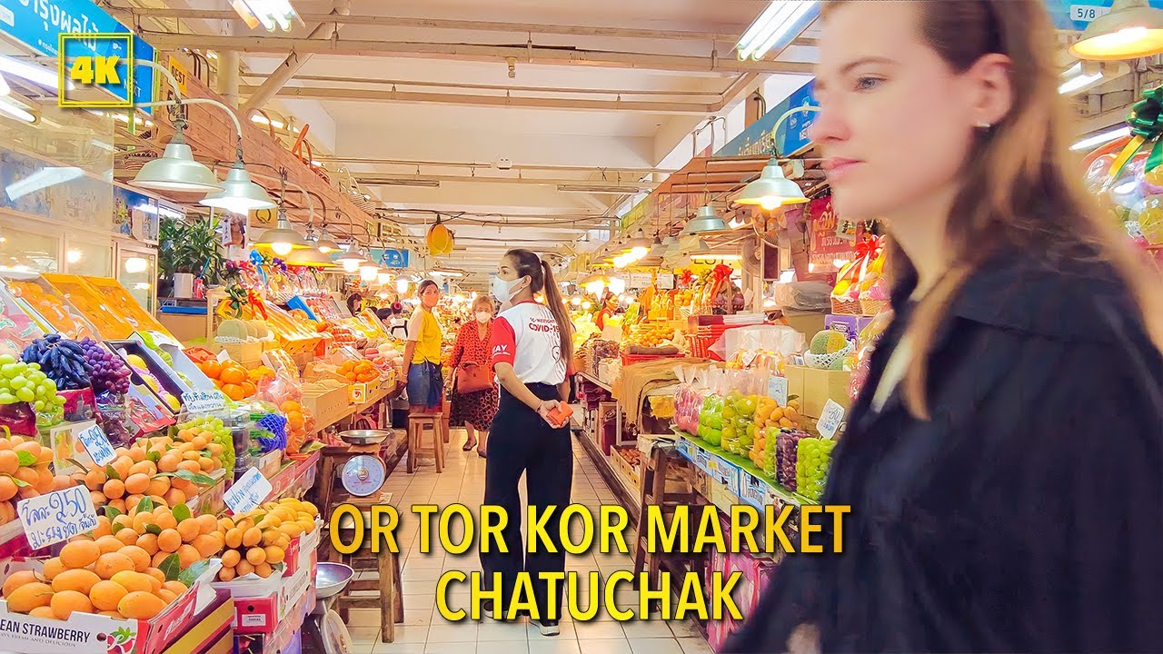 Or Tor Kor Market / Fresh market & Royal project shop&Cafe - YouTube