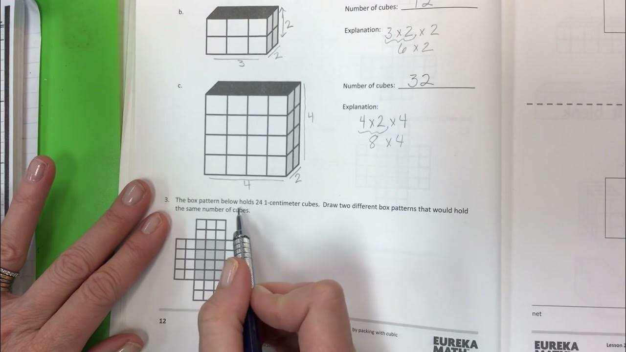 Eureka math grade 5 module 5 lesson 2 homework - YouTube