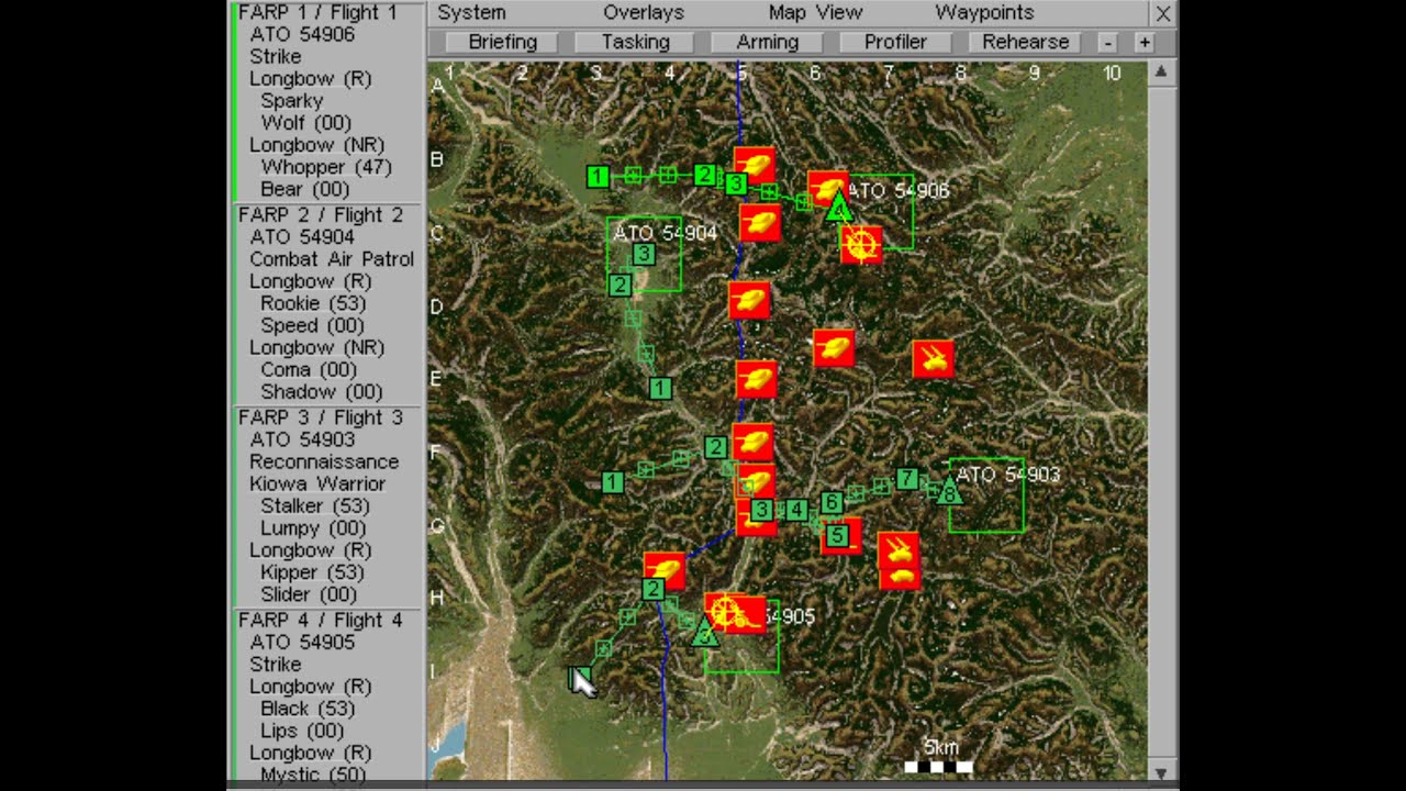 Janes Apache Longbow 2 Episode 8 - Low-Level Madness - YouTube