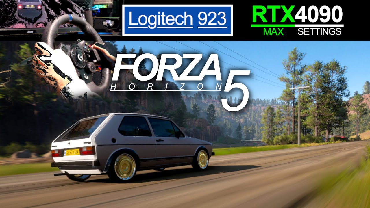 VOLKSWAGEN Golf 1 GTI | RTX 4090 | MAX Settings | Logitech G923 ...