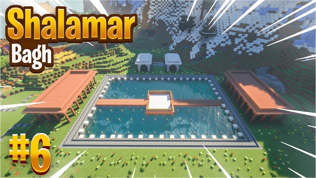 I Made SHALAMAR BAGH in Minecraft #6 | ft @Gamer_Flix - YouTube