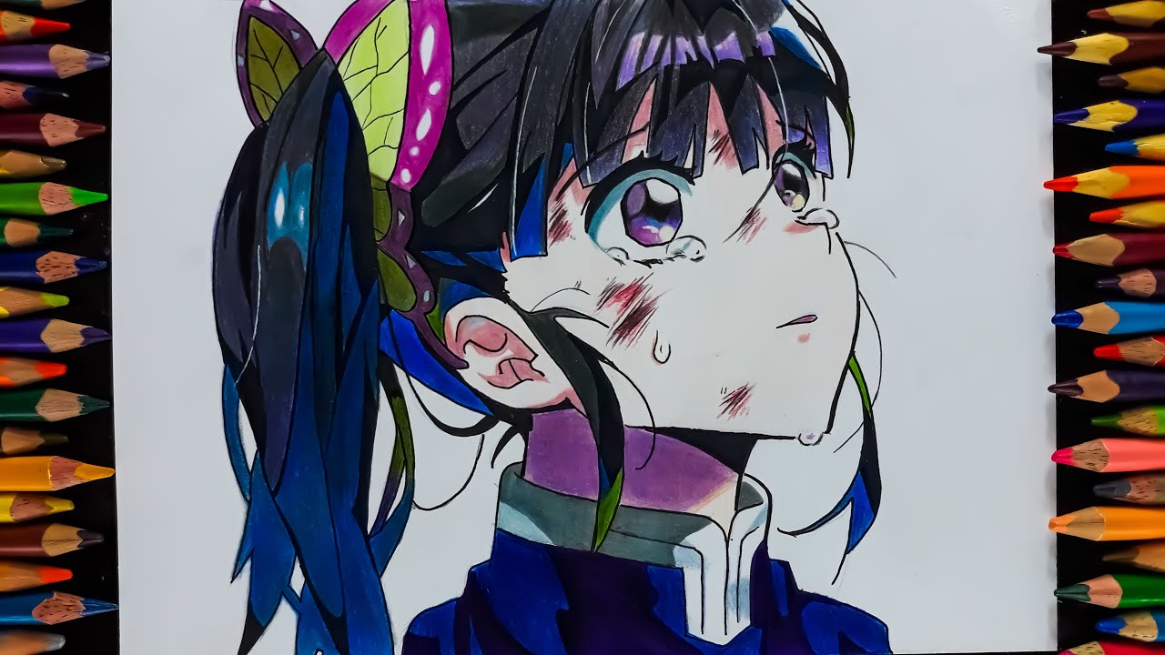 Drawing - KANAO Tsuyuri | Kimetsu No Yaiba | Dibujando a Kanao Tsuyuri ...