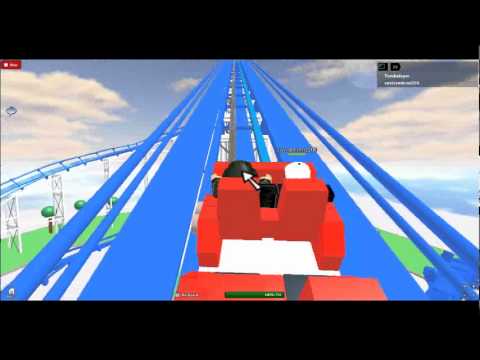 Roblox Shockwave Roller Coaster - YouTube