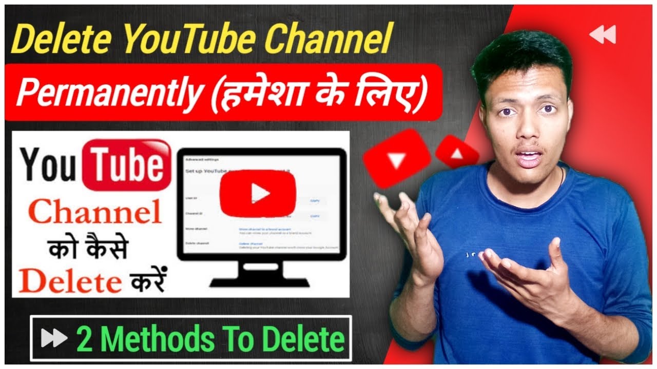 How To Delete YouTube Channel Permanently || YouTube Channel Delete ...