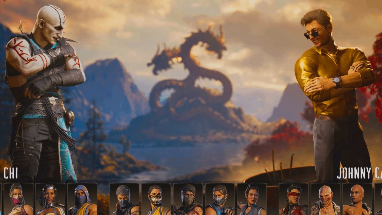 MK1 All Johnny Cage nicknames for Quan Chi - YouTube