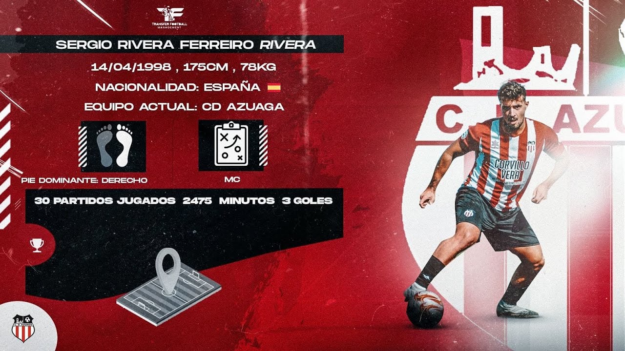 SERGIO RIVERA | CENTROCAMPISTA | HIGHLIGHTS - YouTube