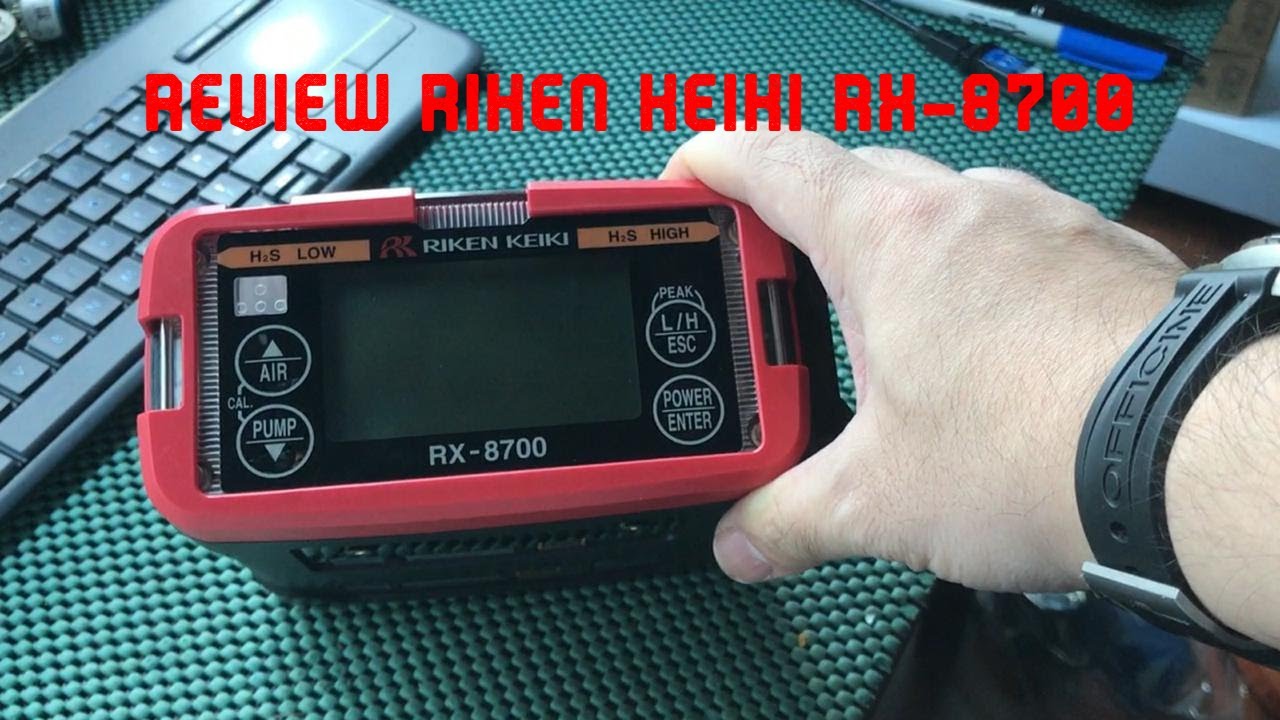 Review Gas Detector Riken Keiki RX-8700 - YouTube