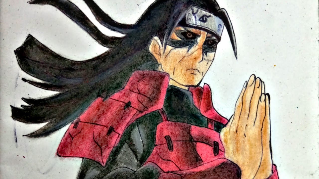 How to Draw Hashirama - [Naruto] - YouTube