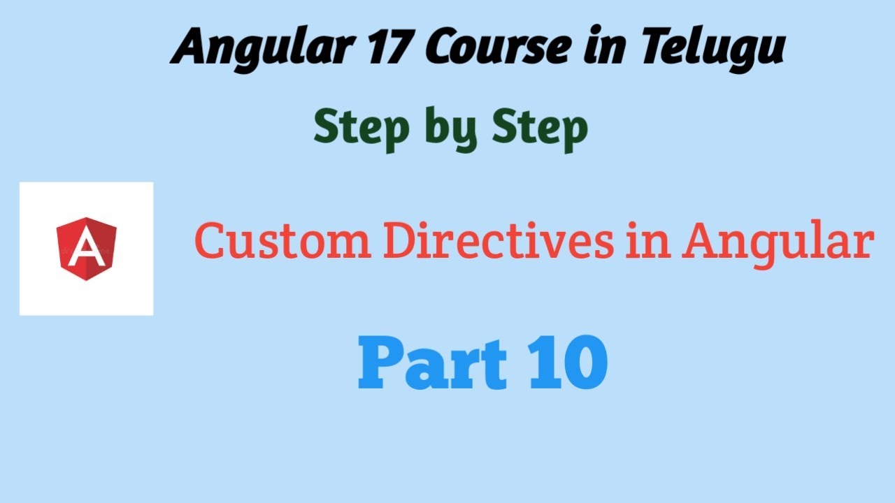 Custom Directives In Angular Angular17 A Complete Angular17 Course 4228