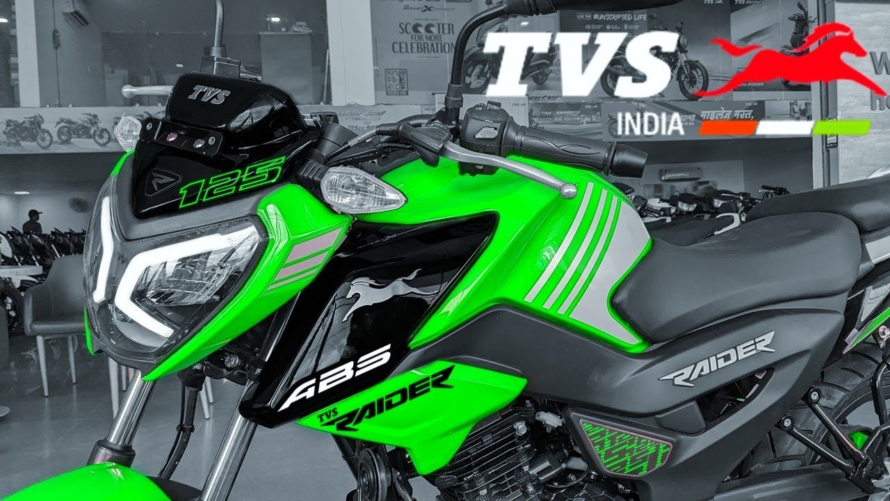 2026 TVS Raider 125 Dual Disc ABS BS7 New Launch | Price | Specs ...