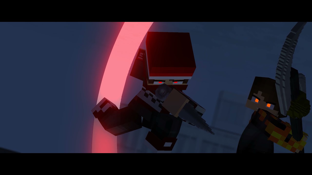 Better Fight Scene | Anime Minecraft Animation | Official by @Bein Bian ...