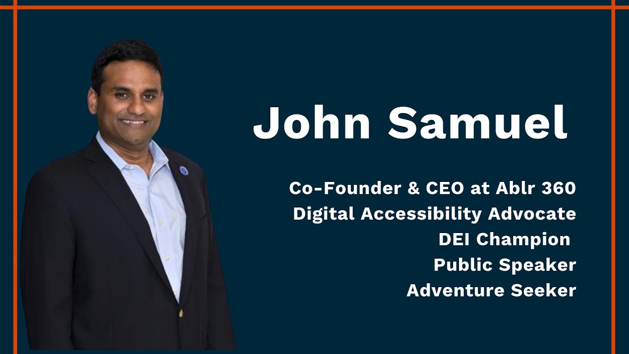 John Samuel Speaker Reel 2021 - YouTube