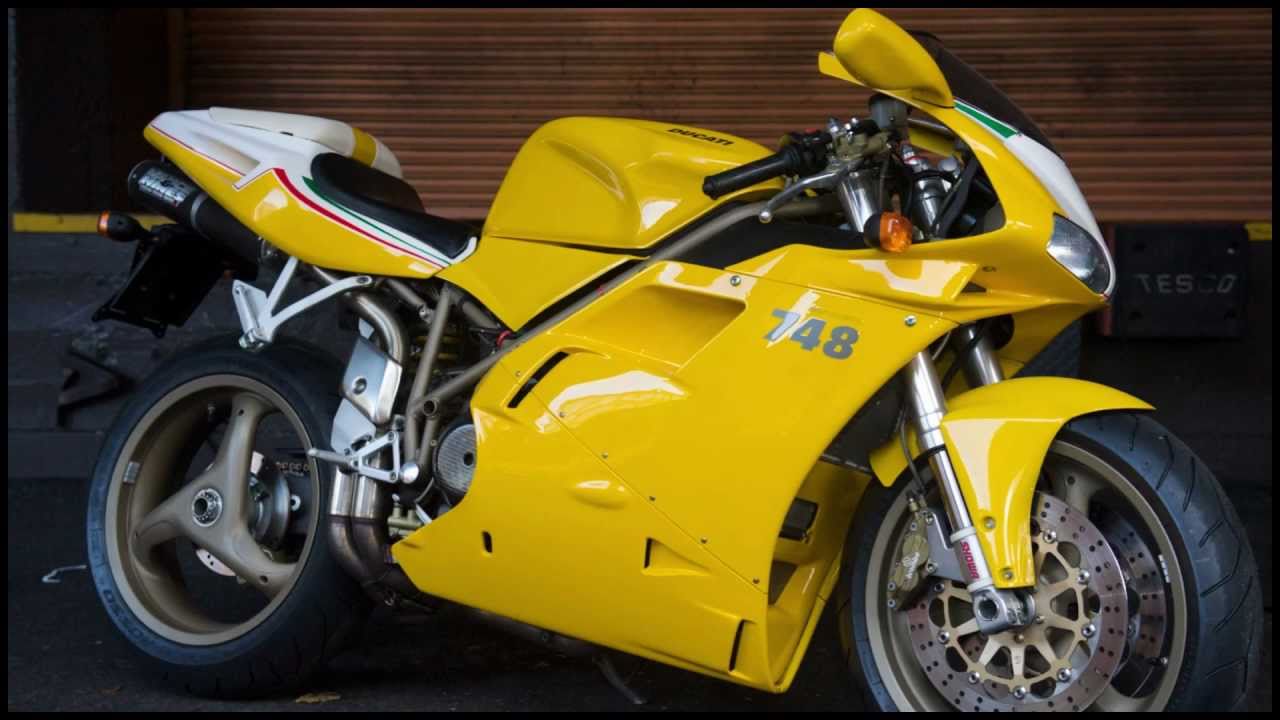 2000 Ducati 748 - YouTube