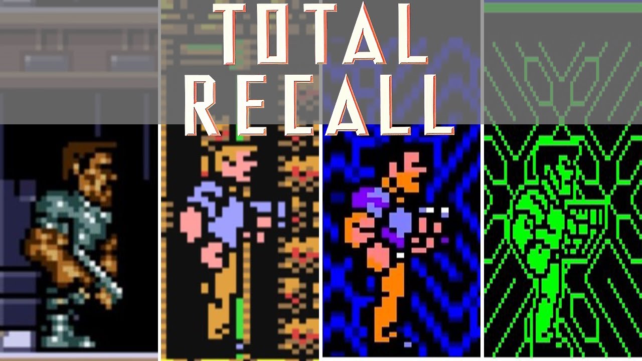 Total Recall -Versions Comparison- #117 #retrogaming #amiga #atarist # ...