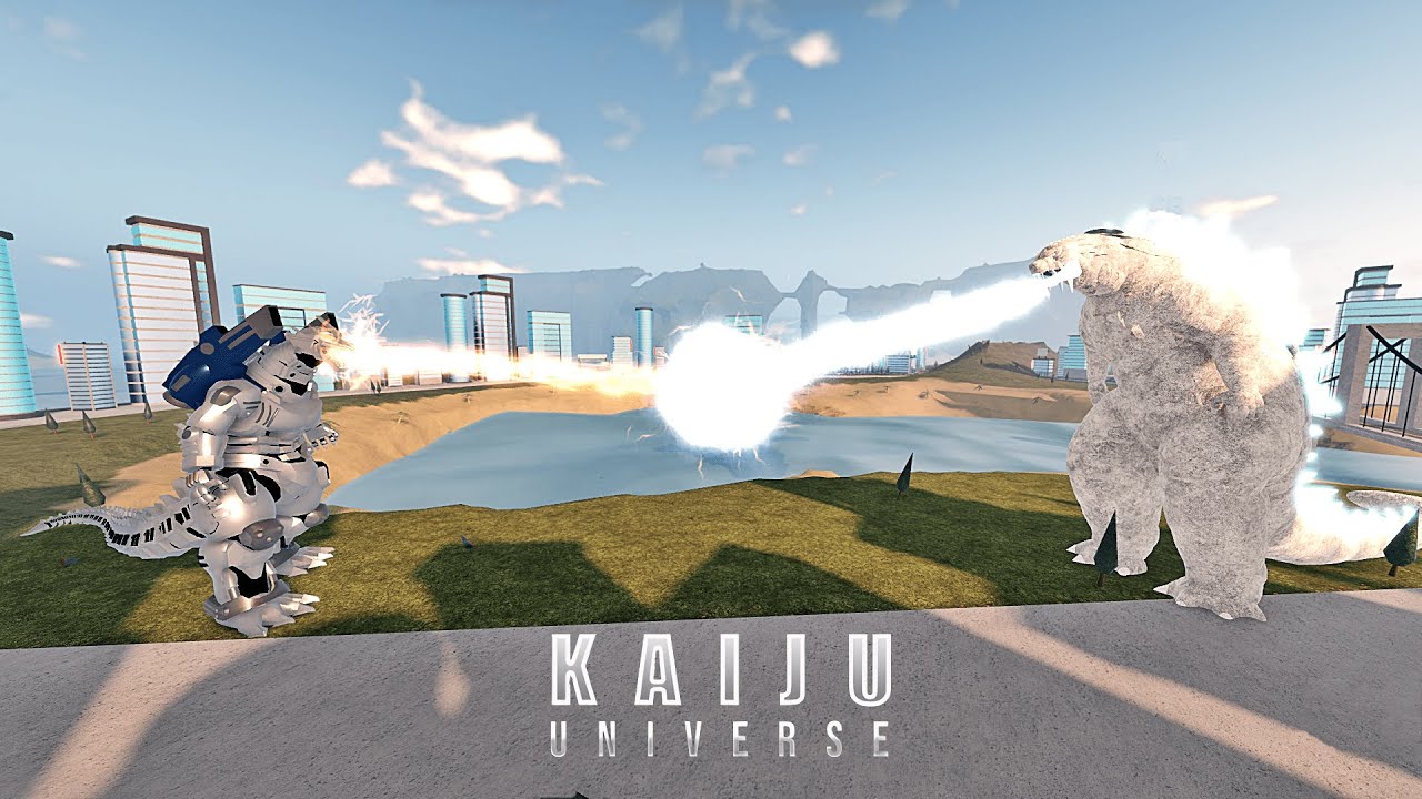 Frosbite Godzilla & Kiryu Beam Clash | Kaiju Universe - YouTube