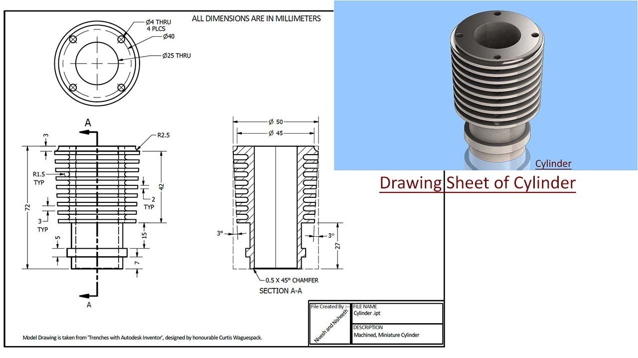 Cylinder SolidWorks Tutorial YouTube cylinder-solidworks-tutorial-youtube