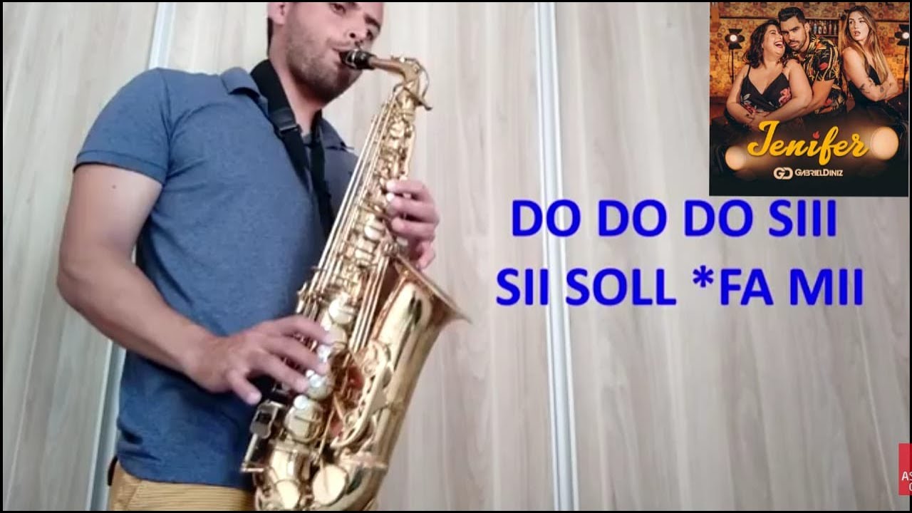 Jennifer - SAX ALTO TUTORIAL + PARTITURA PDF (playback no minuto 02:15 ...