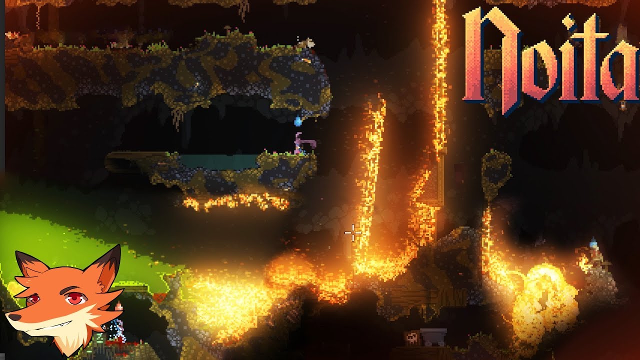 NOITA [FR] Simuler physiquement tous les pixels du jeu? Une recette ...