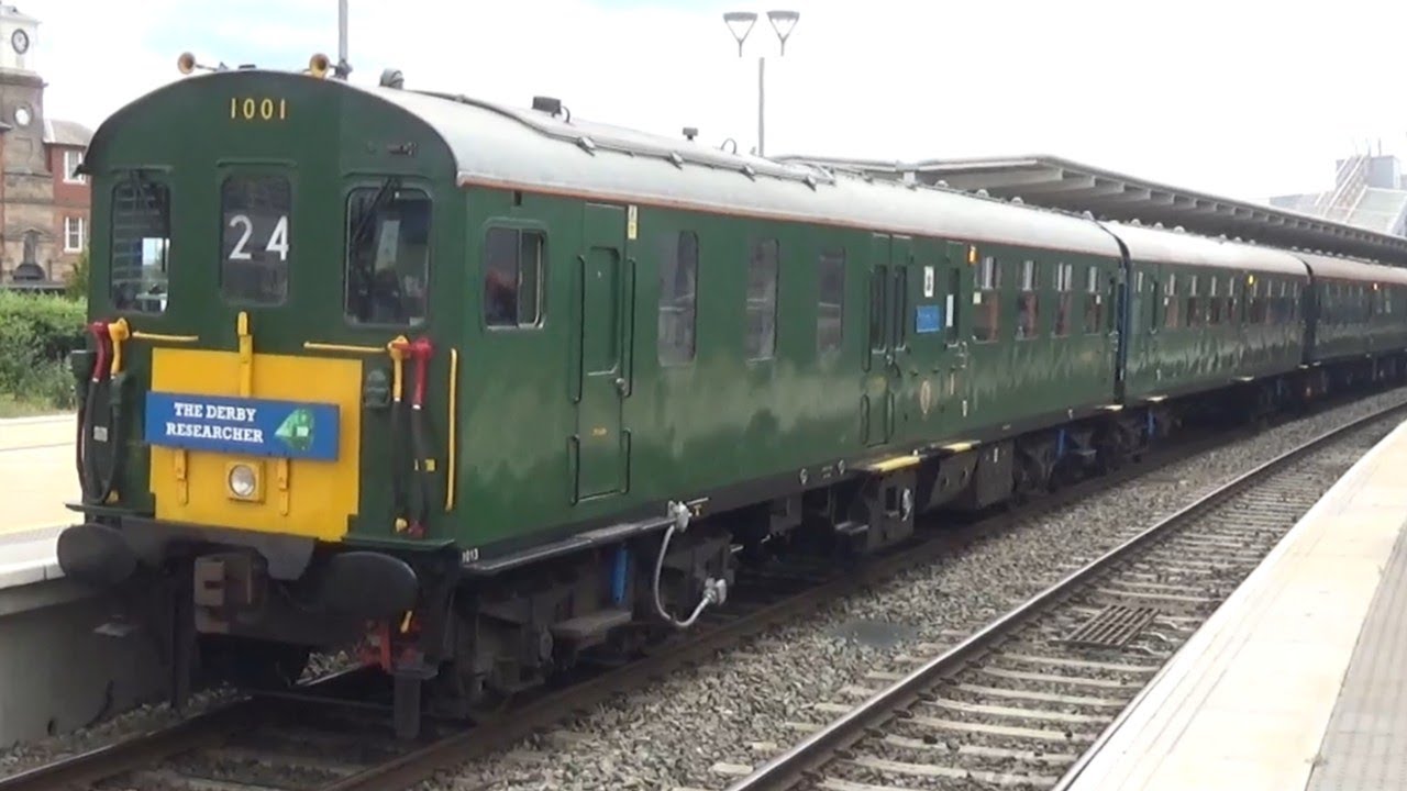 Trains at Derby (ft - 'Hastings DEMU' 1001) | 13/07/24 - YouTube