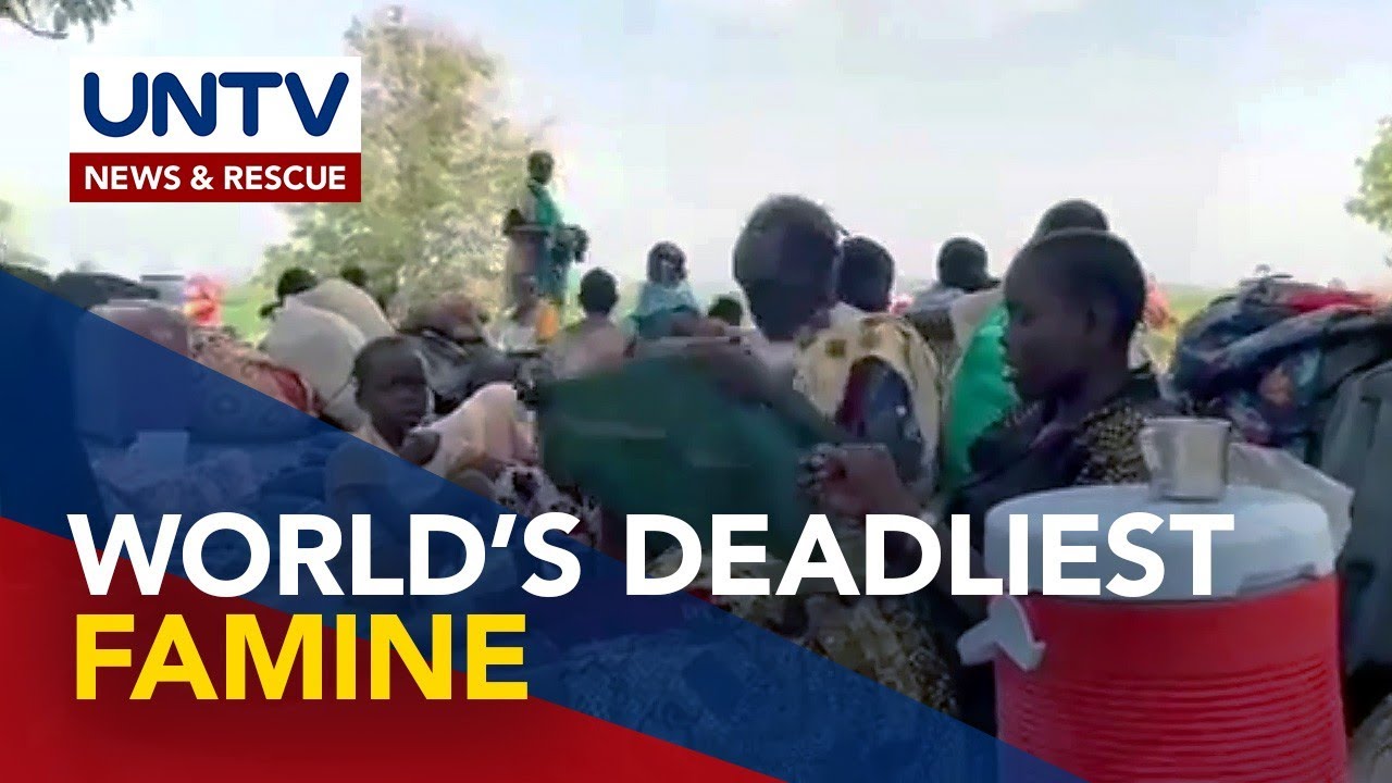 Pinakamatinding taggutom sa mundo, nararanasan sa bansang Sudan - YouTube