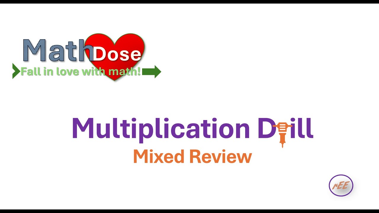Multiplication Mixed Drill - YouTube
