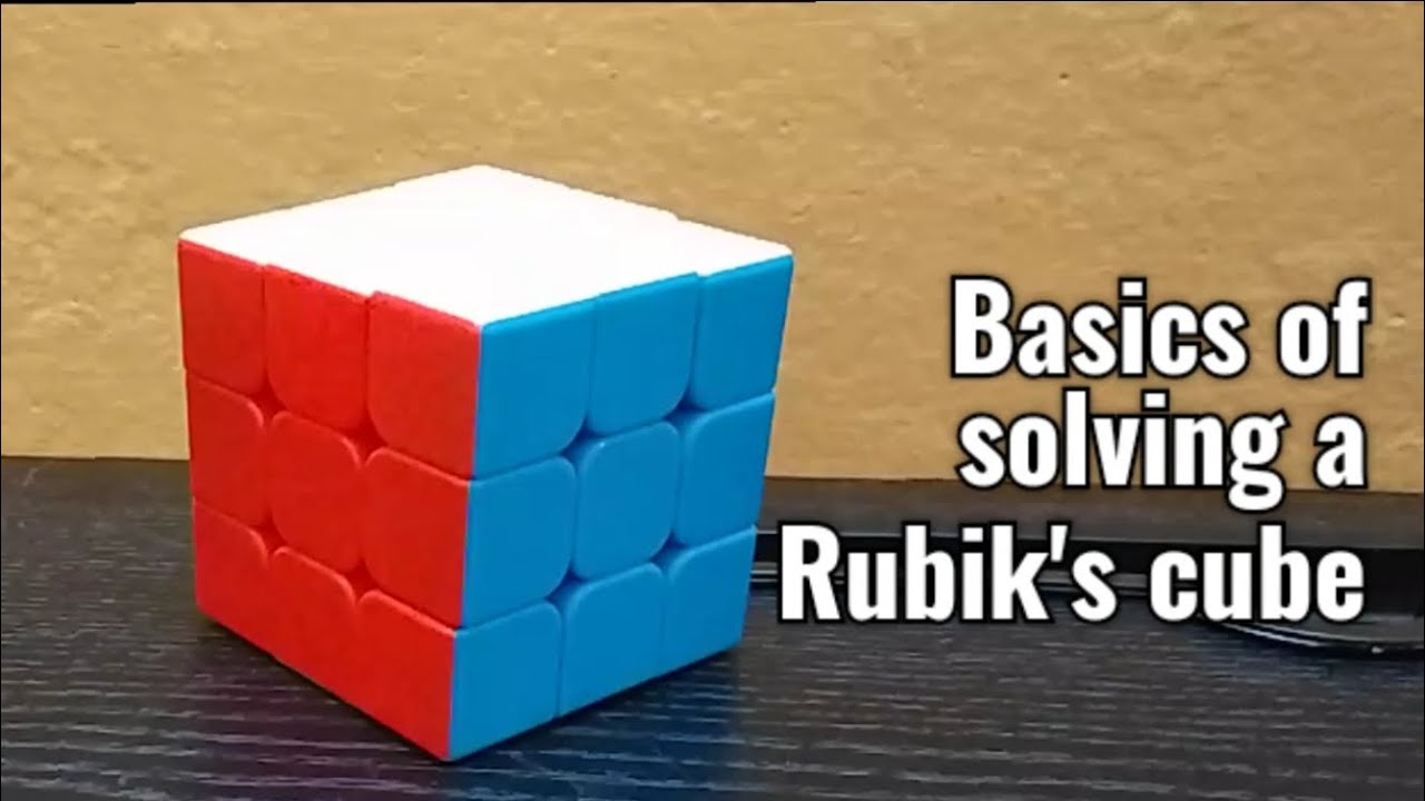 Basics of solving a Rubik's cube - YouTube