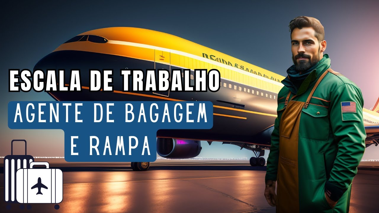 ESCALA DO AGENTE DE BAGAGEM E RAMPA - YouTube