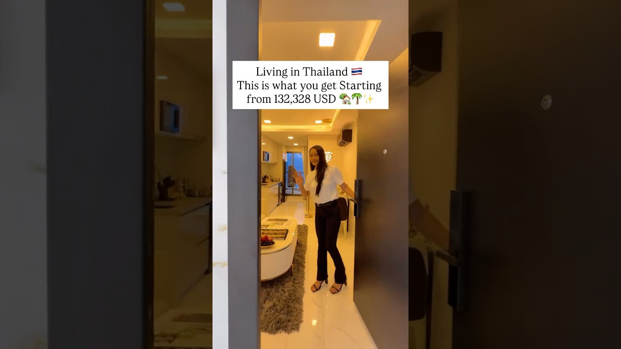 This is what you get in Thailand 🇹🇭🌞 Starting from 132,328 USD 💵🏠🌴 ...