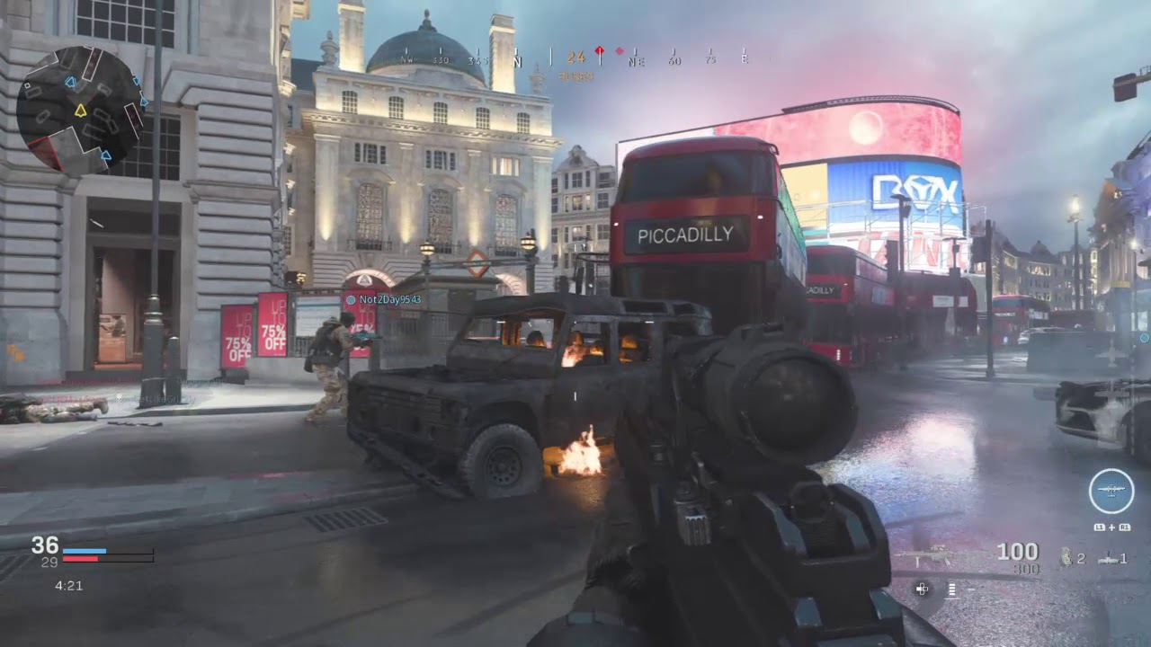 Call of Duty®: Modern Warfare Piccadilly - YouTube